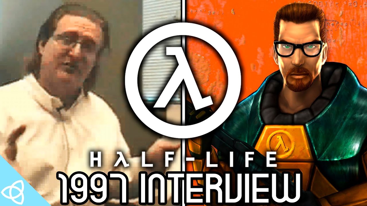 Half-Life - 1997 Gabe Newell Interview With Early Beta Footage [Behind ...