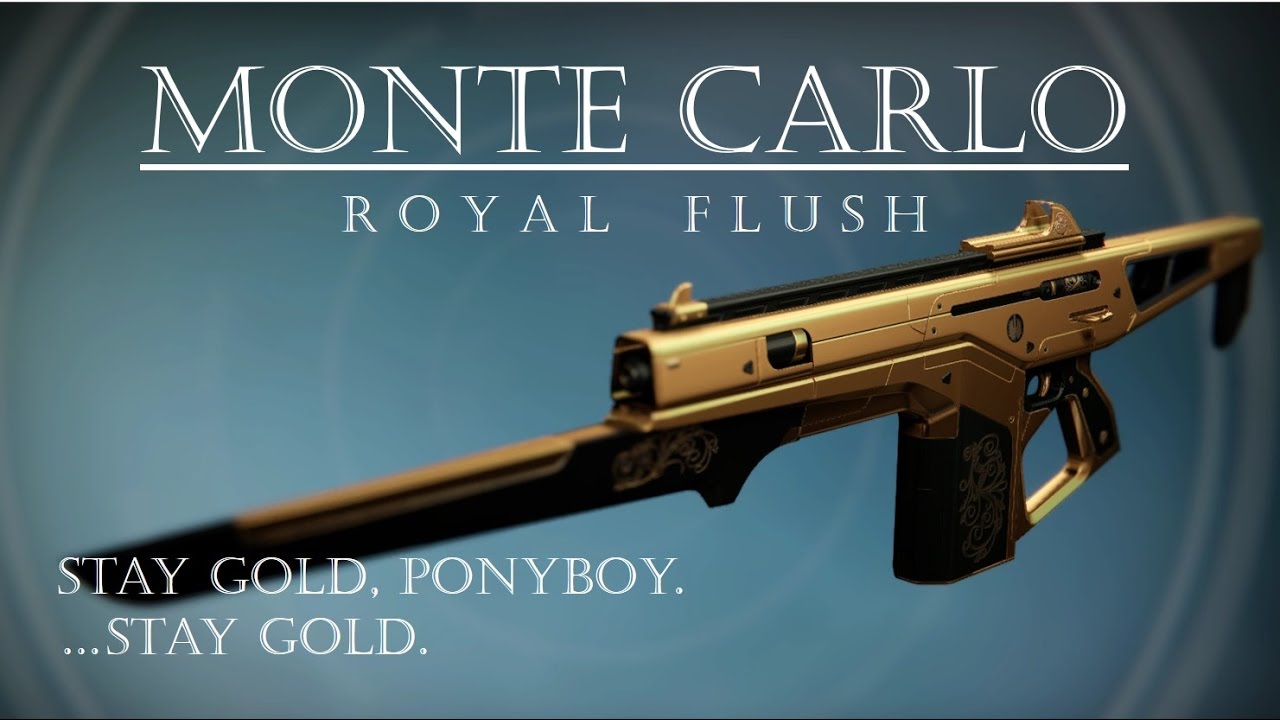 Destiny - Monte Carlo - Exotic Auto Rifle - Review & Gameplay - YouTube