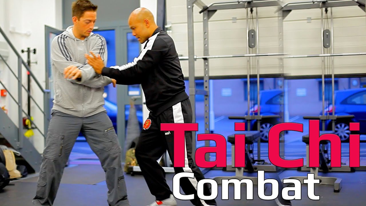 Tai chi combat tai chi chuan - tai chi push hand attack with push Q27 ...