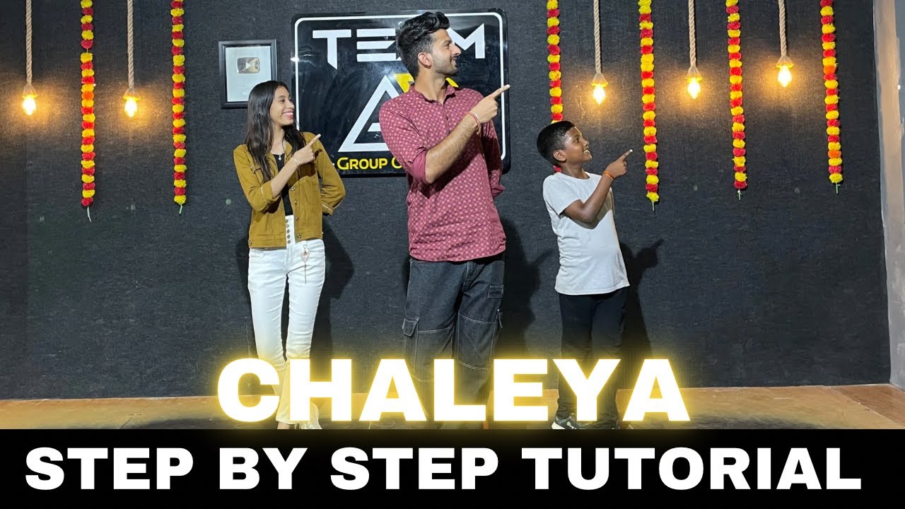 CHALEYA DANCE TUTORIAL | JAWAN MOVIE SONG DANCE #jawan #chaleya # ...