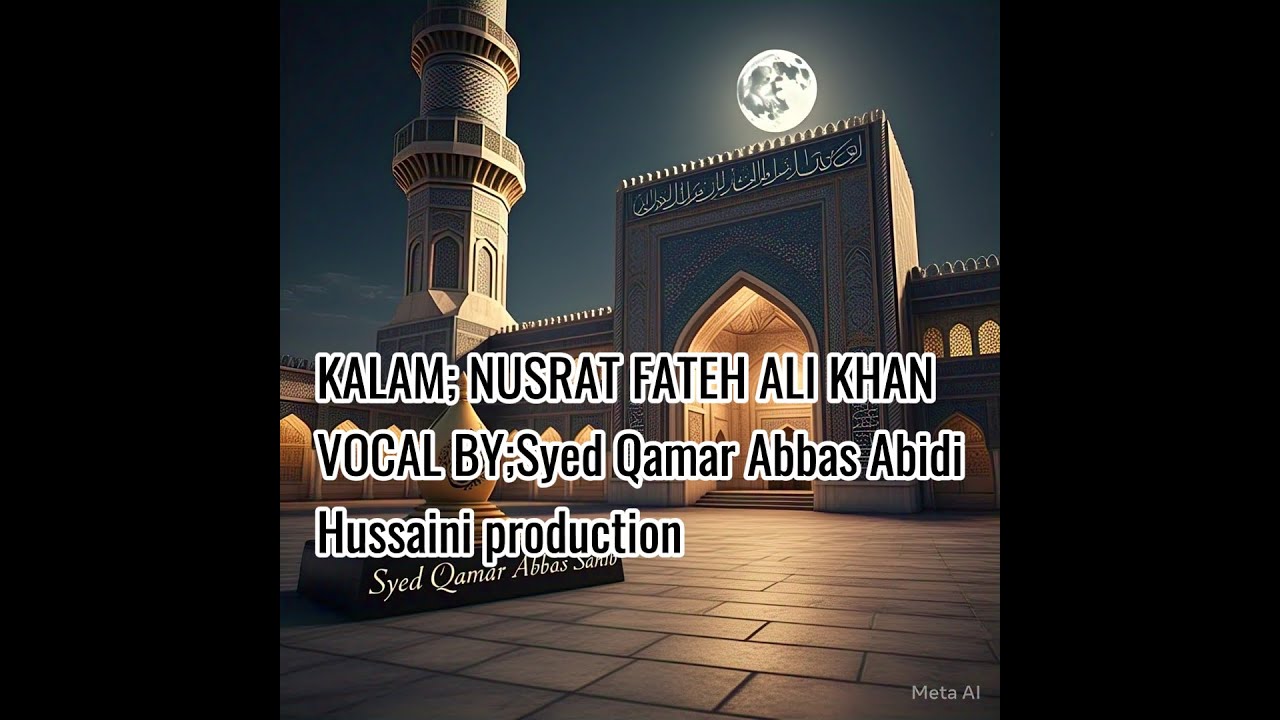 Allah Ho |syed Qamar Abbas abidi | Official Islamic Nasheed 2025 - YouTube