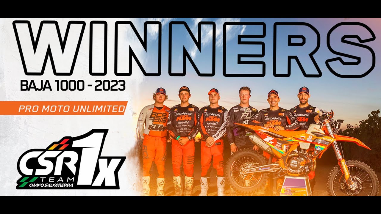 Officially FIRST, Officially FASTEST / BAJA 1000 - 2023 WINNERS ProMoto ...