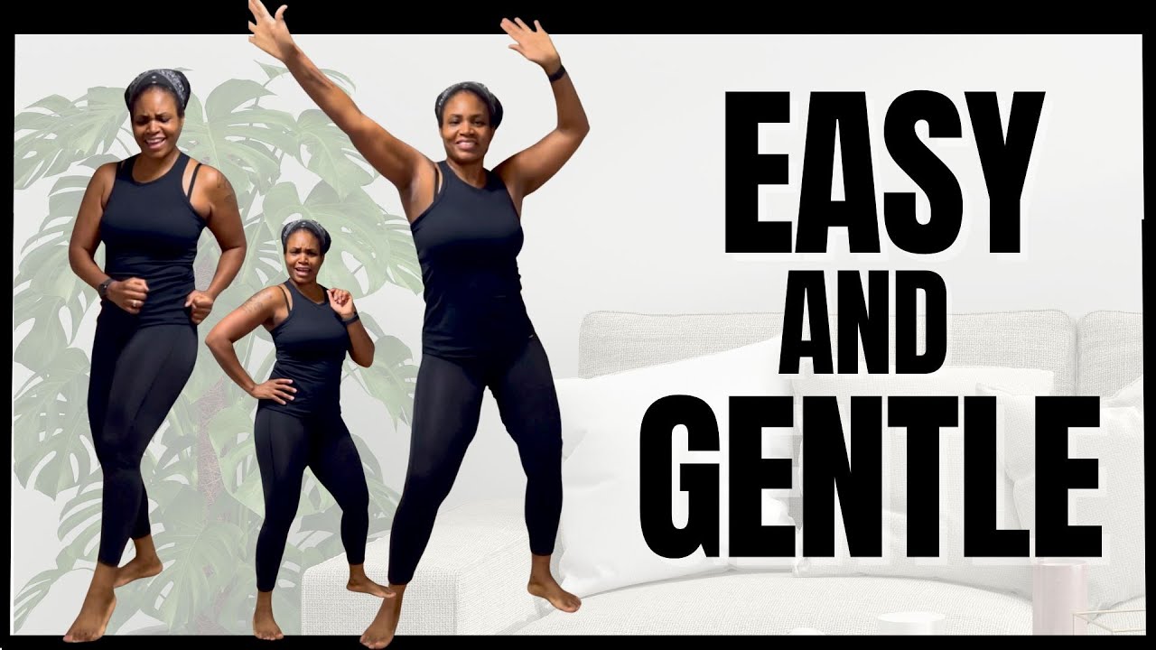 10 Minute Easy & Gentle Workout. Burn fat and feel good. - YouTube