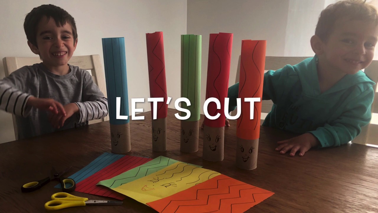 Cutting Skills, Developing Fine Motor Skills Of Your Preschooler - YouTube