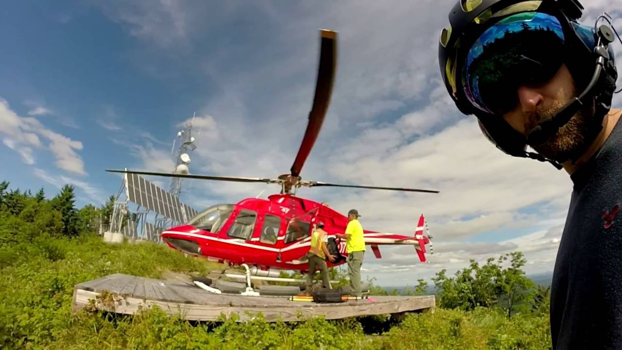 Gopro fun - Helicopter Flight Services goes to Maine - YouTube