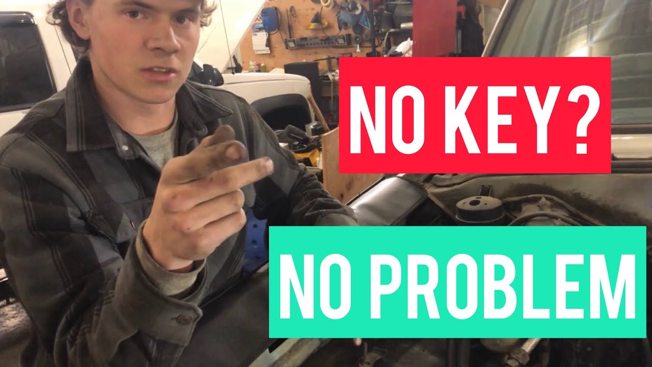 How to start (ANY?) vehicle with no key - YouTube