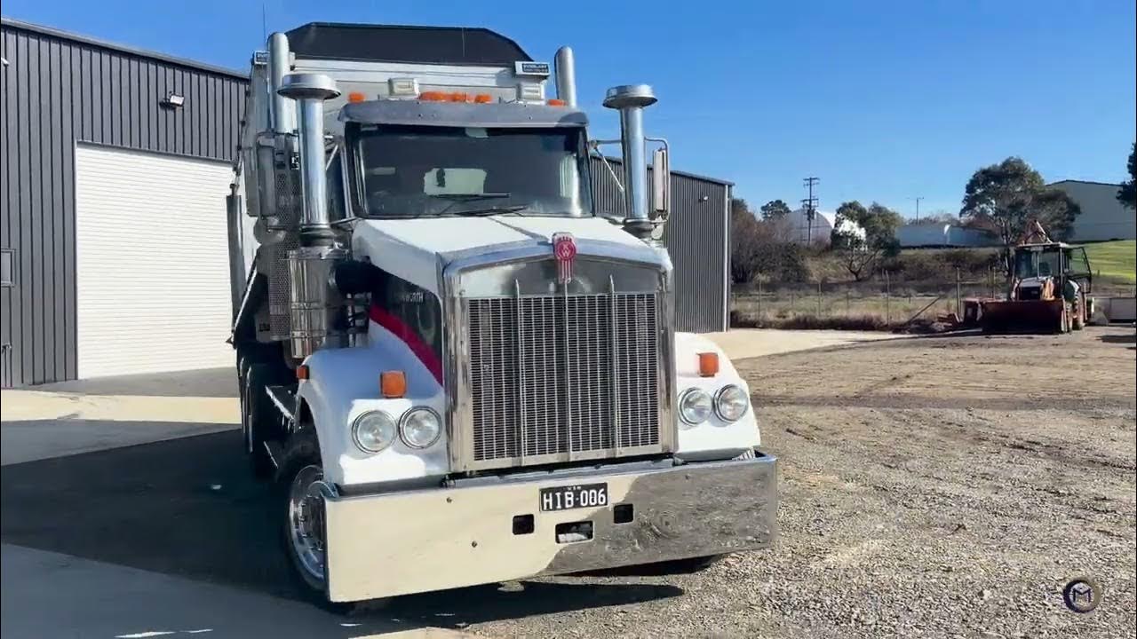 Kenworth T408 SAR Truck & Dog Combo (Lot 26) - YouTube