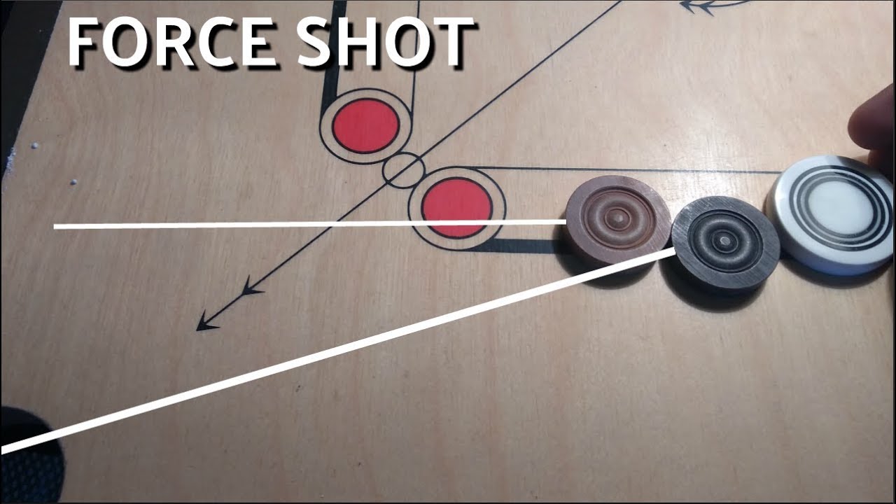 CARROM FORCE SHOT - YouTube