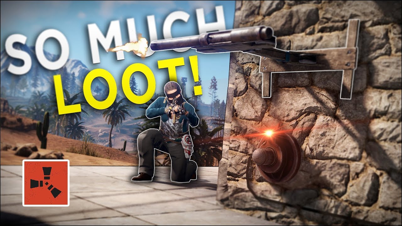 BAITING PLAYERS into my OVERPOWERED INVISIBLE SENSOR TRAP BASE! - Rust Trap Base - YouTube