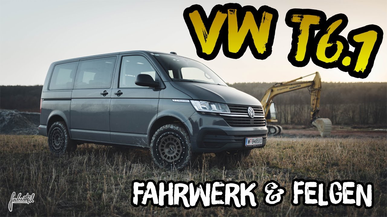 VW T6.1 Felgen & Fahrwerk Umbau - YouTube