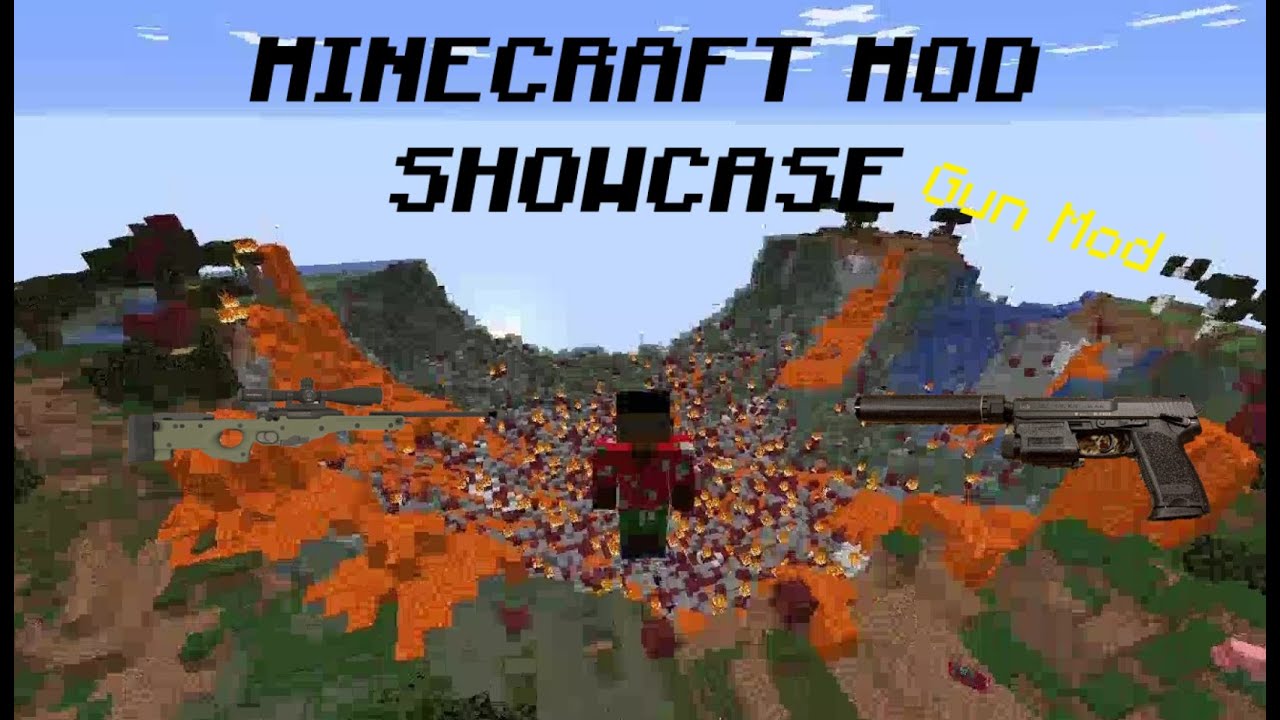 Minecraft Mod Showcase | Guns Mod | - YouTube