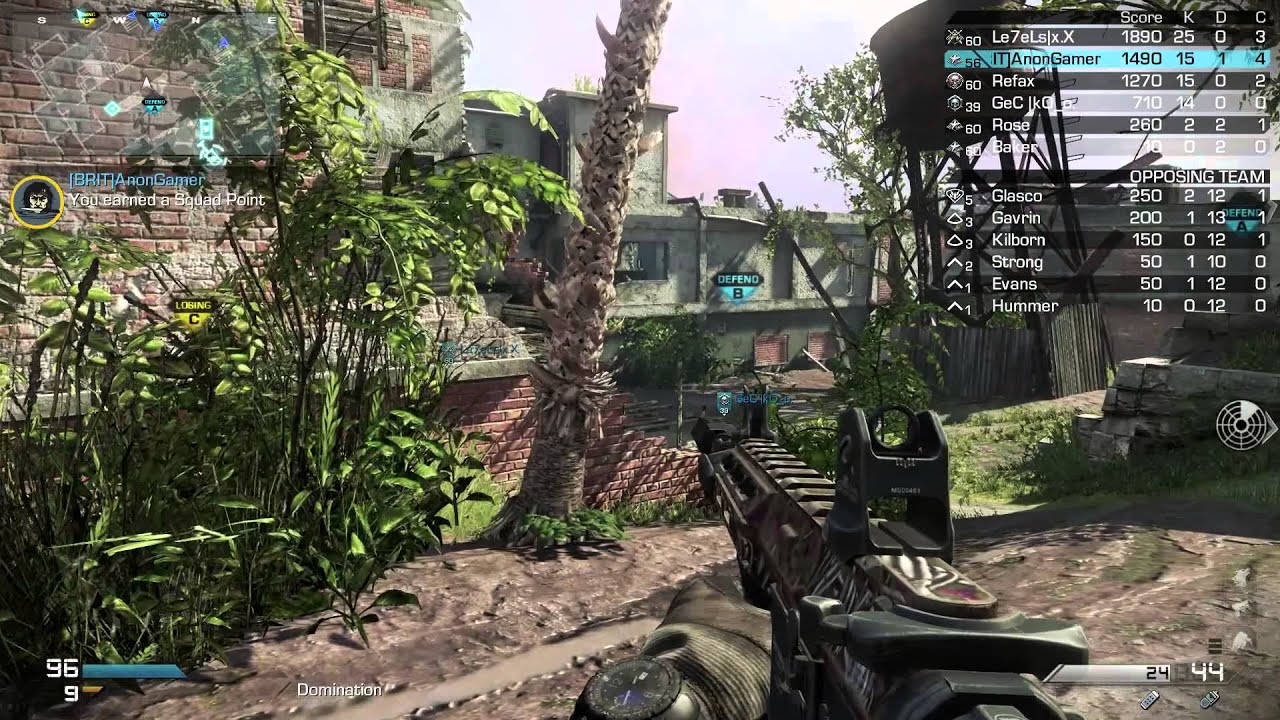 Call of Duty Ghosts PC XP Lobby! - YouTube