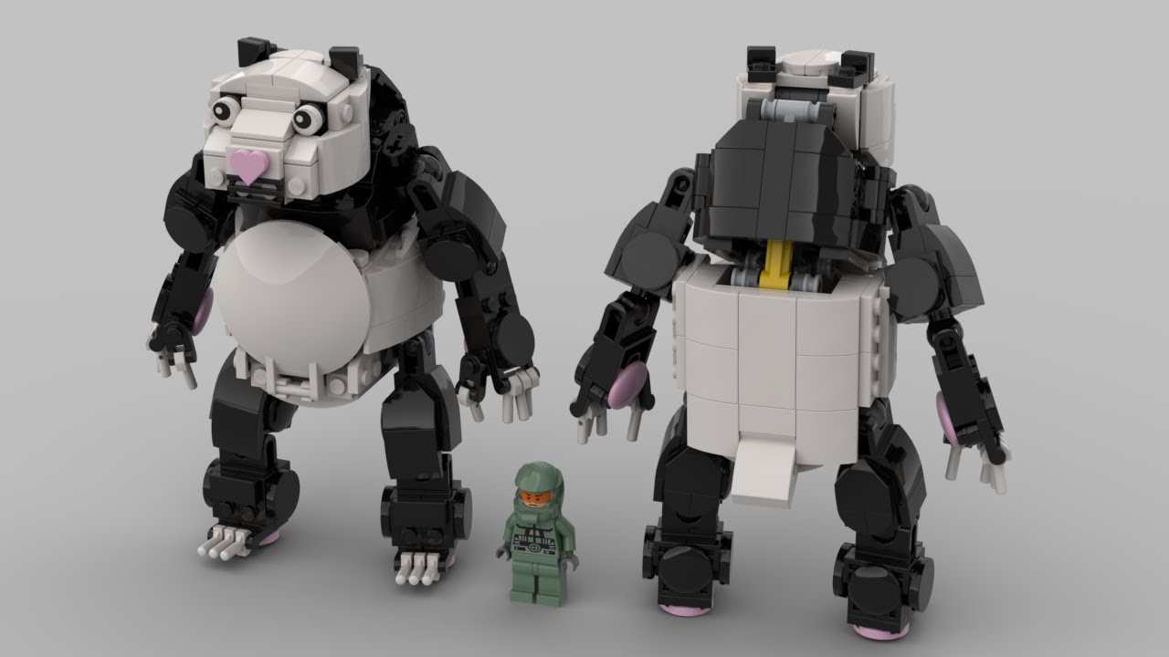 LEGO Panda Mech - YouTube