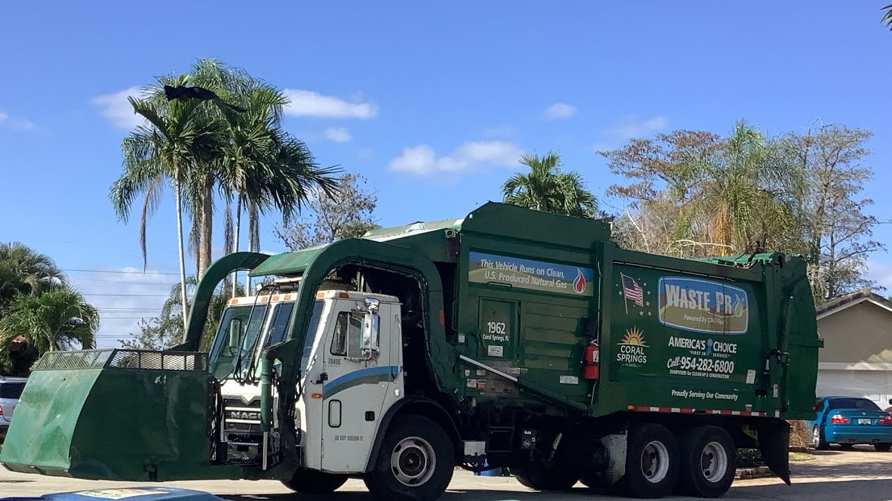 Waste Pro 1962: Heil Half/Pack lowrider on Trash. (CNG) - YouTube