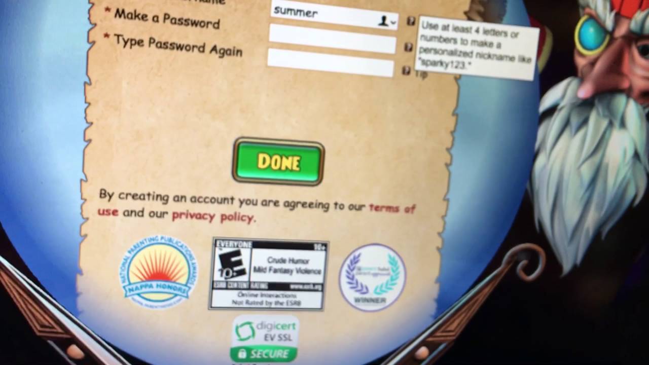 How to create a Wizard101 account 2016 - YouTube