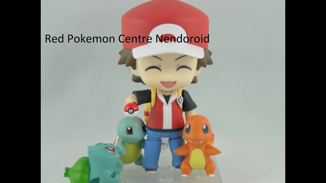 Red Nendoroid Pokemon Centre Rerelease Unboxing - YouTube