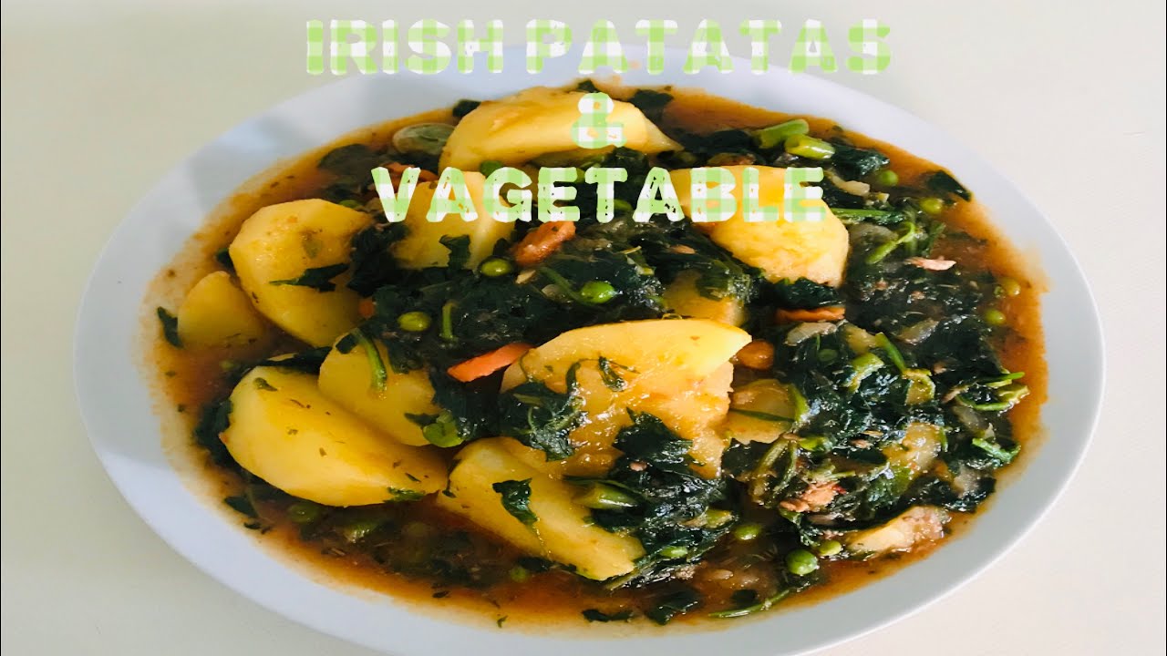How to prepare Patatas and vegetables - YouTube