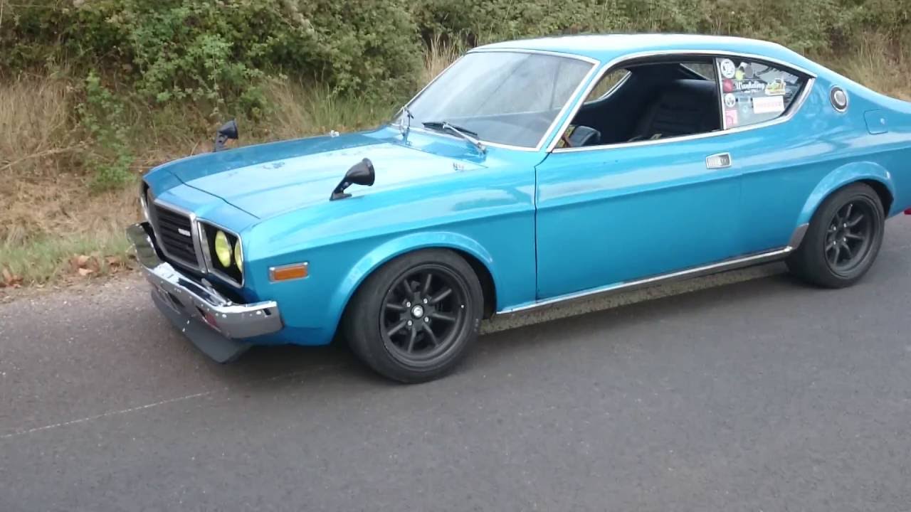 Mazda rx4 swap 13b - good bye - YouTube