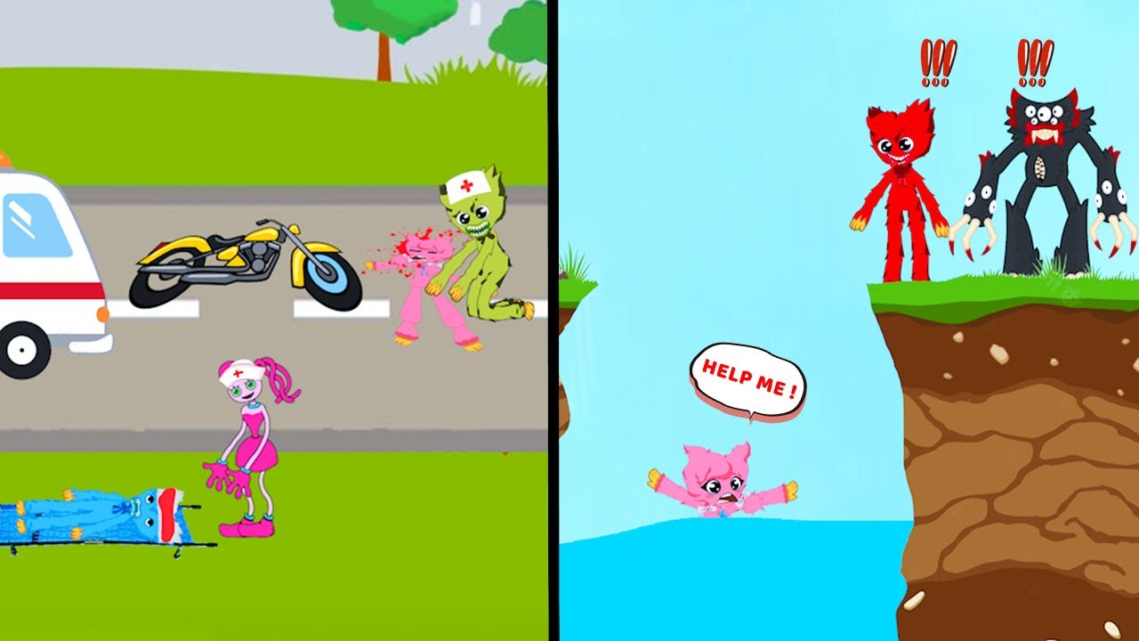 Poppyplaytime Kissy Missy x Huggy Wuggy And Funny Friendship Story ...