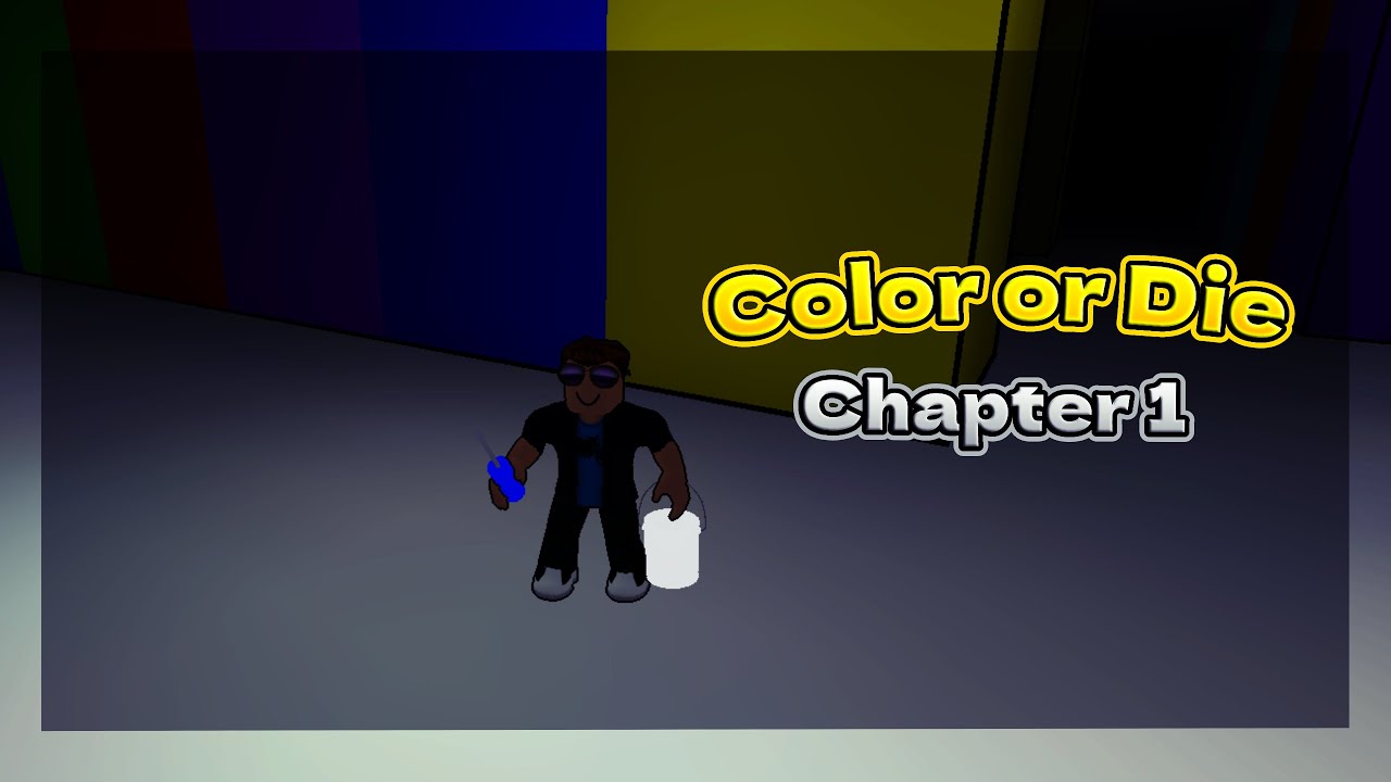 Color or Die Chapter 1 Walkthrough (13/13 paintbrushes) | ROBLOX - YouTube