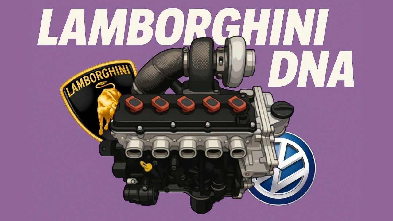The VW 07K: The Indestructible Five-Cylinder with Lamborghini DNA - YouTube