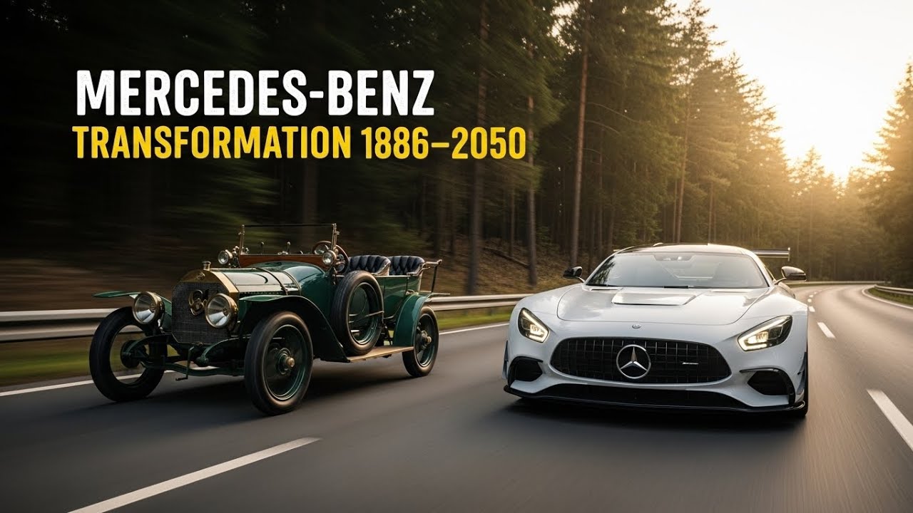 Mercedes-Benz Evolution 1886–2050: The Most INSANE Transformation in ...