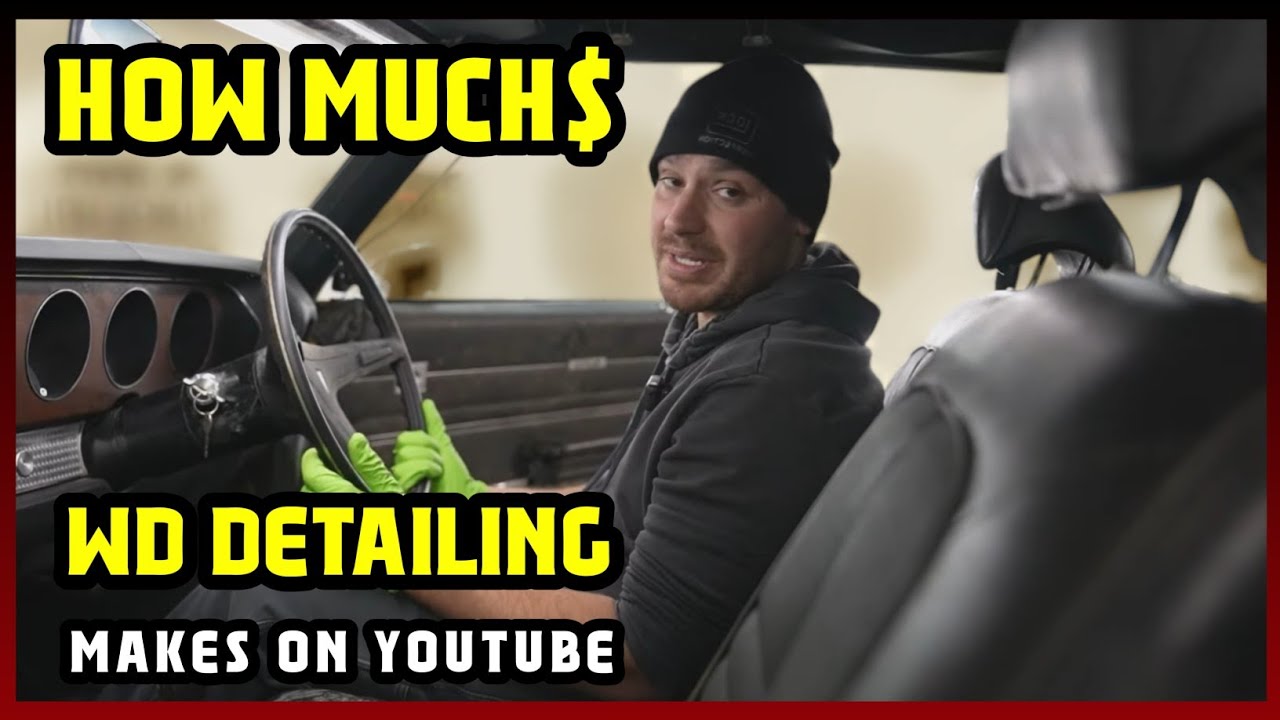 This Is How much money Wd Detailing makes on YouTube 2025 - YouTube