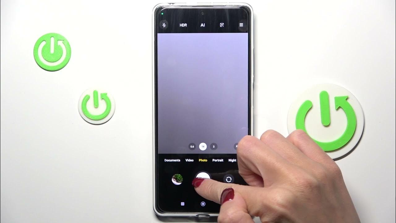 How to Set a Camera Timer on a REDMI Note 12 Pro - YouTube