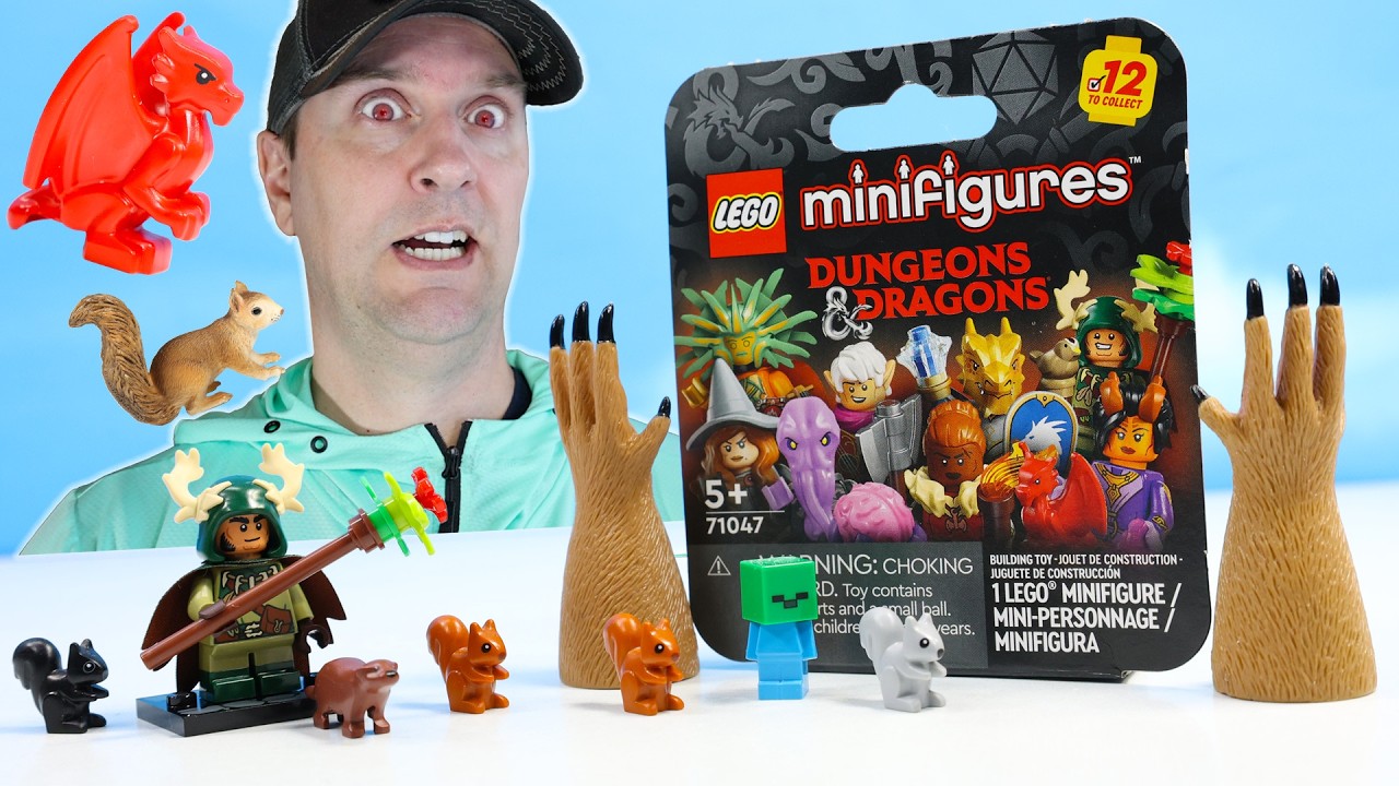 Dungeons & Dragons LEGO Minifigures Full Series CMF Collection Unboxing ...