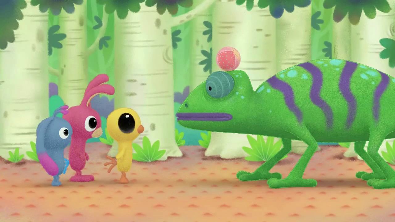 [Learn English with Lou] EP.14 Chameleon | Lizard Friends | Barnacle ...