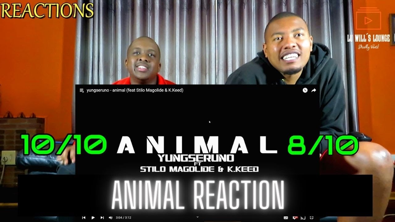 @yungseruno - animal (feat Stilo Magolide & K.Keed)-REACTION - YouTube