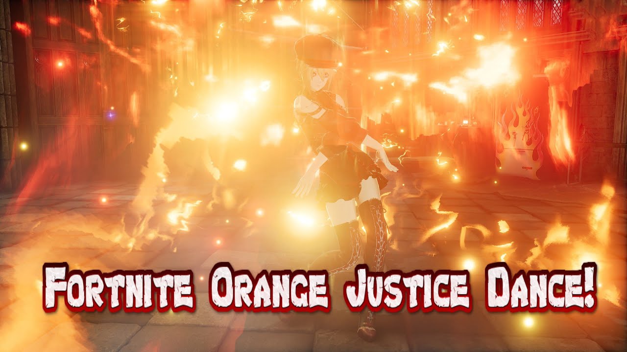 Code Vein Mod Showcase - Fortnite Orange Justice Dance! - YouTube