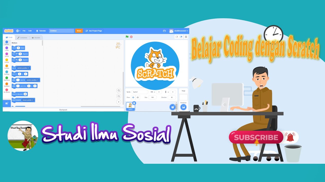 Belajar Coding Scratch - YouTube
