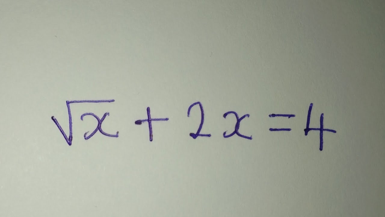 Olympiad Mathematics | Germany | Only one solution is satisfying - YouTube