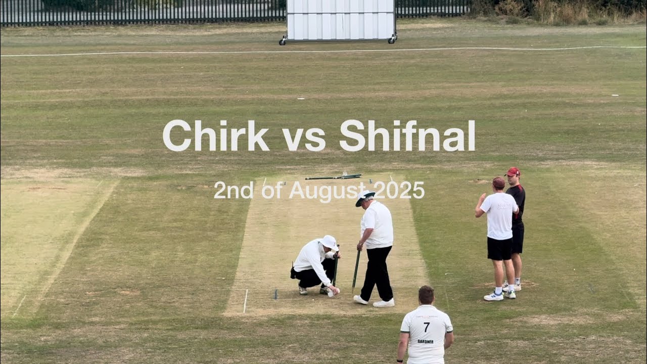 Chirk 1sts vs Shifnal 2nds - YouTube