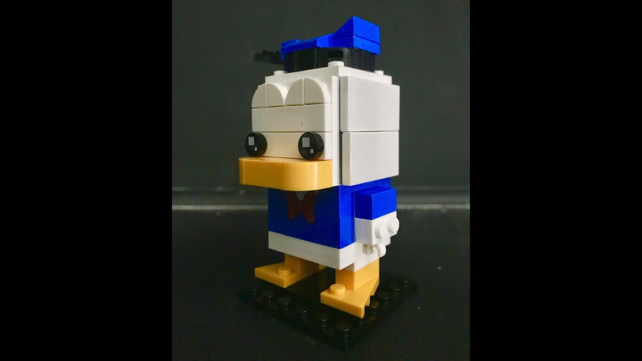 LEGO Donald Duck Brickheadz Build - YouTube