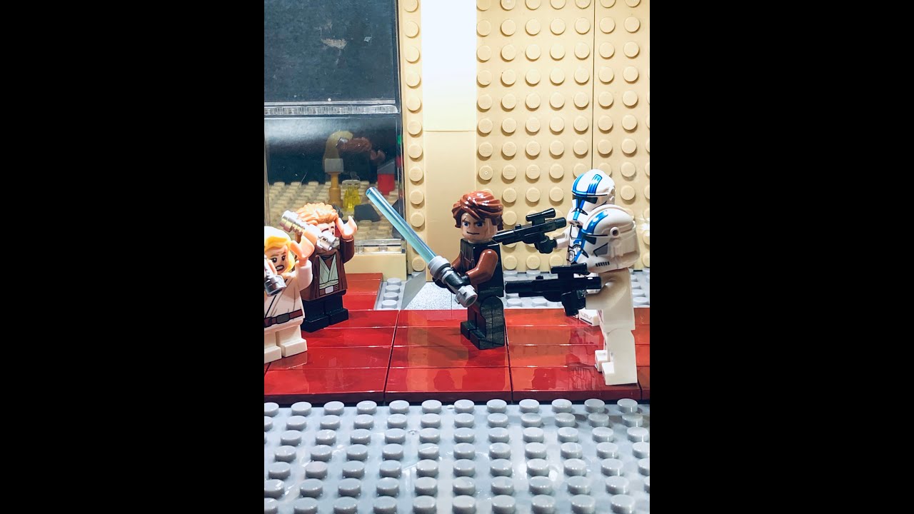 When Anakin Meets Younglings... (Lego Stop Motion) - YouTube
