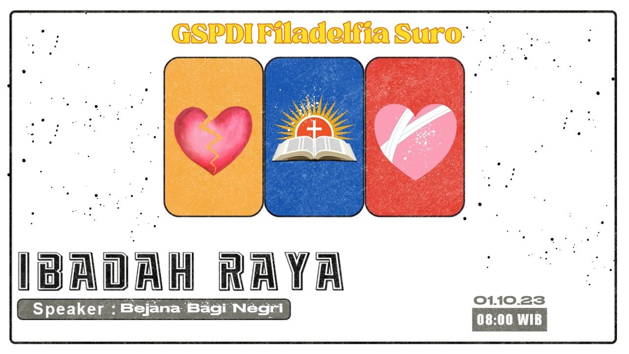 IBADAH RAYA_MINGGU, 1 OKTOBER 2023_GSPDI FILADELFIA SURO - YouTube