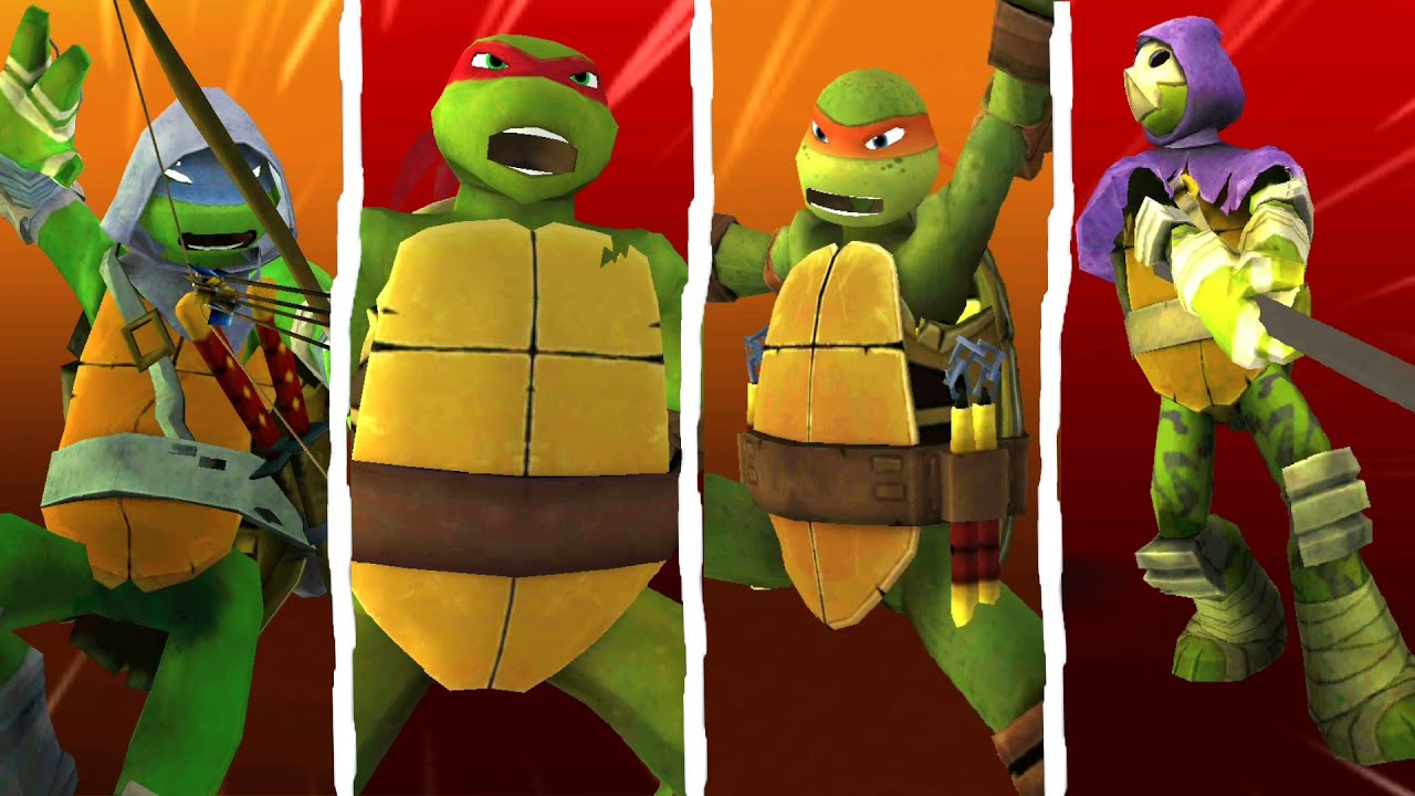 TURTLES TEAM UP | Teenage Mutant Ninja Turtles Legends - YouTube