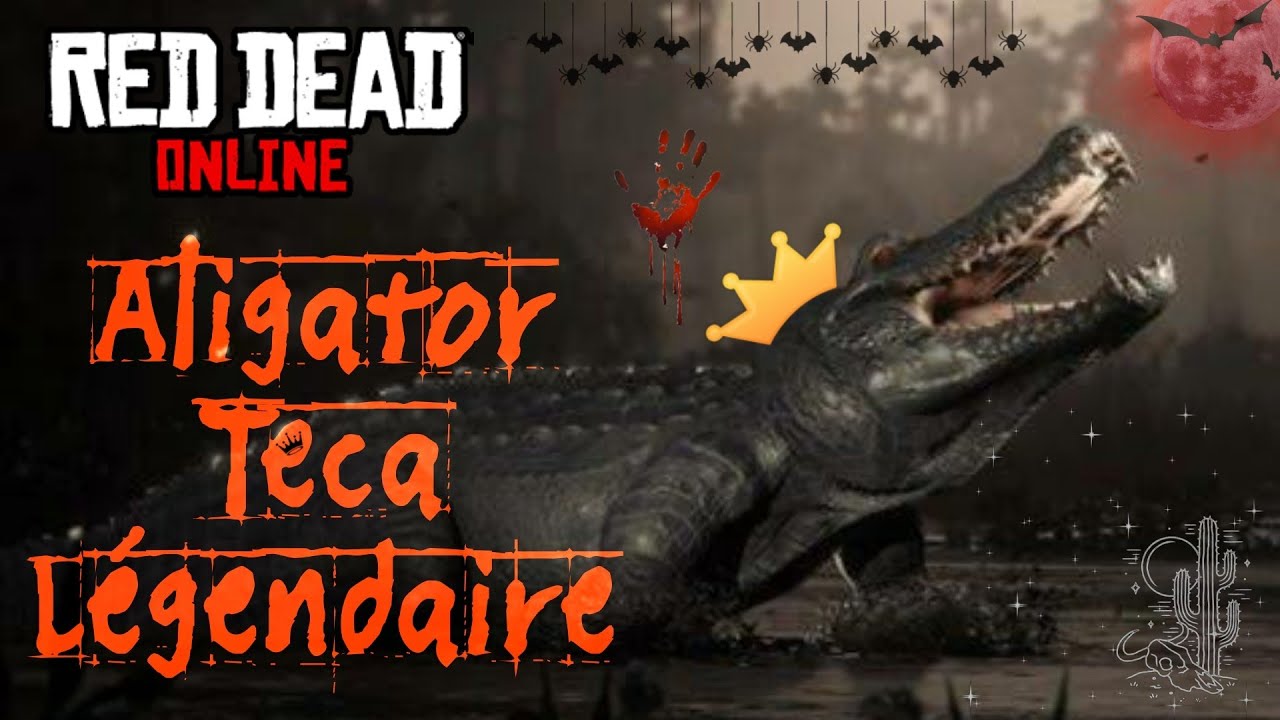 Ou trouver l ALIGATOR TECA Légendaire ? Animaux légendaire RED DEAD ...