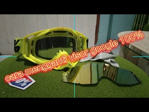 CARA MUDAH MENGGANTI VISOR GOOGLE 100% - YouTube
