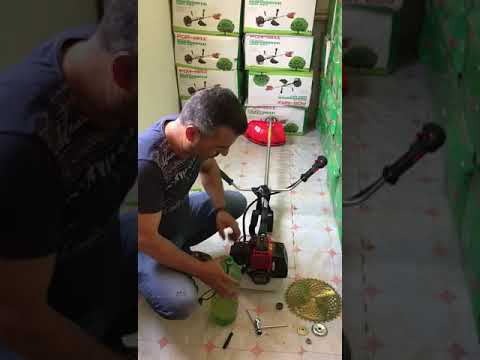 Pormax CG-BC 520 motorlu tırpan çalıştırma ve kullanım