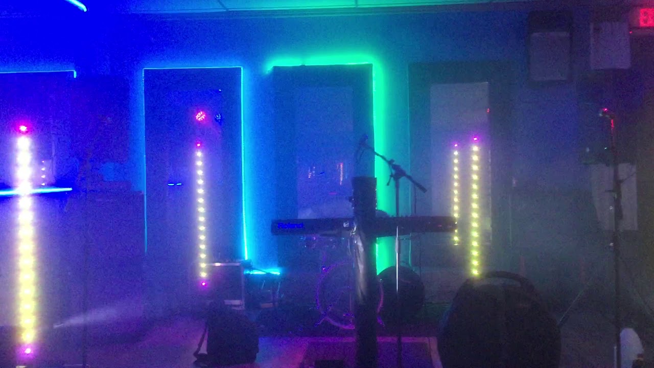 Chauvet Freedom Sticks, 2 Chauvet 4BARs, 2 ADJ Pocket Pros, and a ...