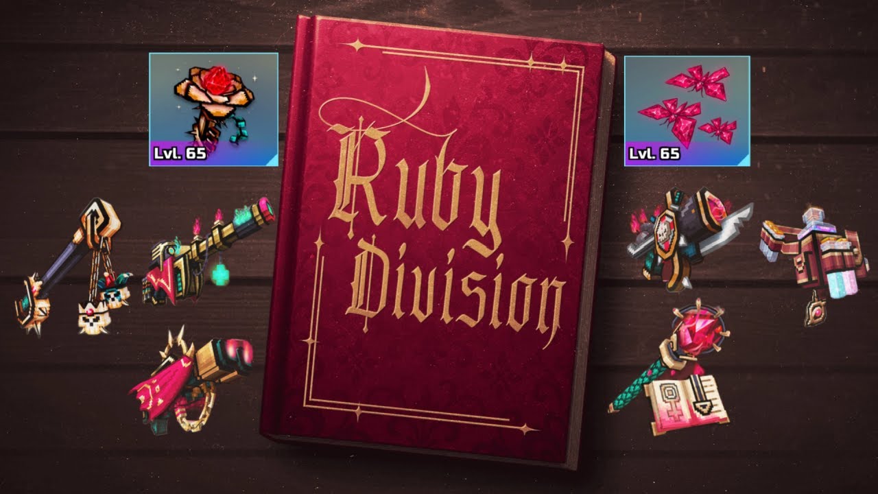 USING THE NEW RUBY DIVISION WEAPONS & GADGETS! PATCH UPDATE IS OUT! - Pixel Gun 3D - YouTube