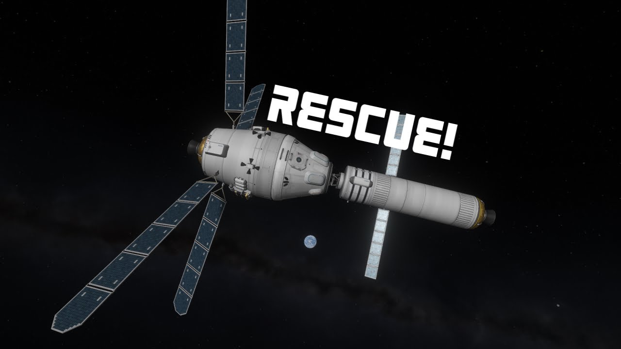 How I SAVED Two Kerbals! - YouTube