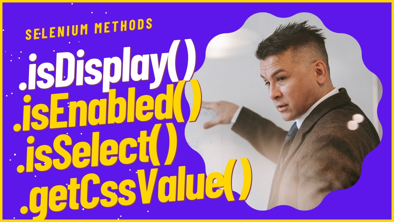Selenium Session09|Selenium methods| - YouTube
