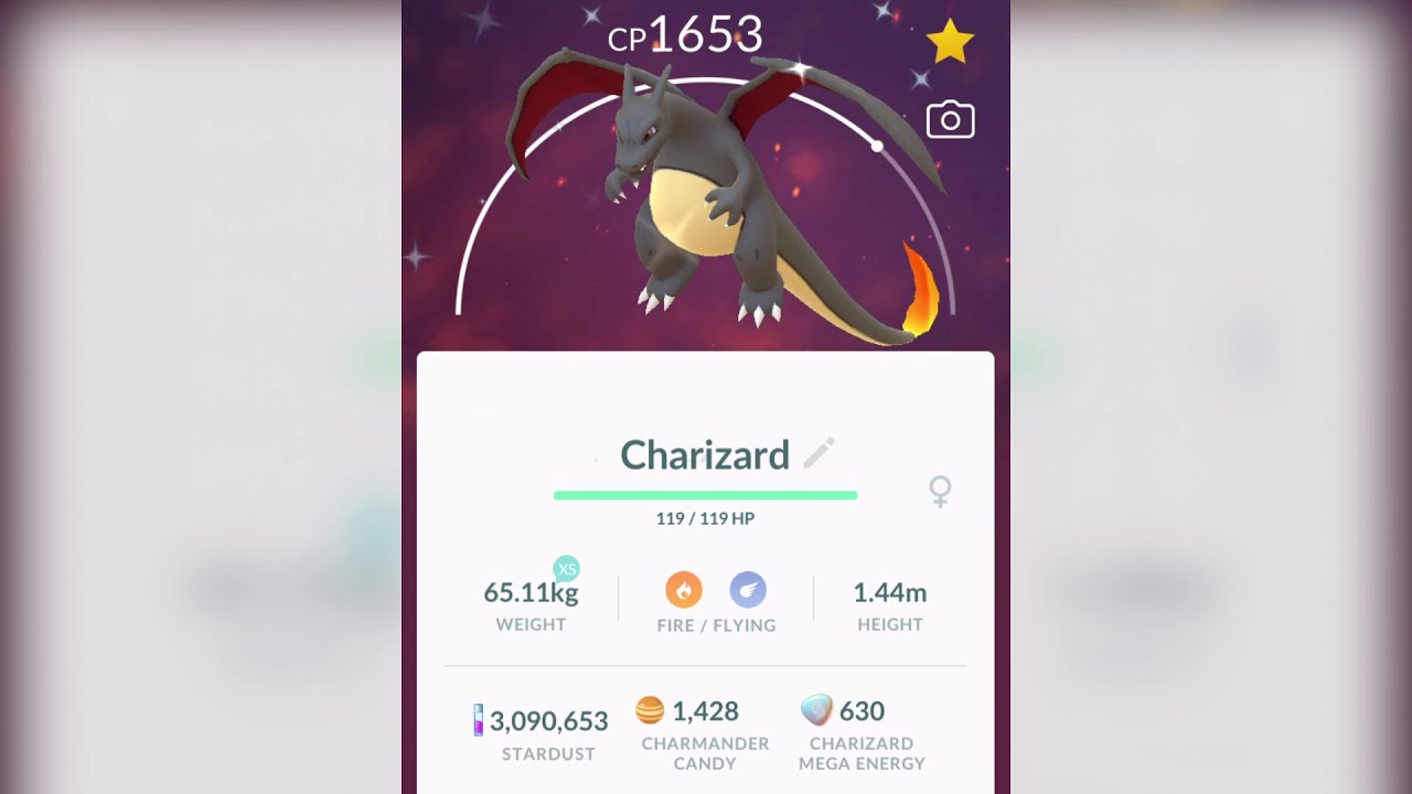 SHINY CHARIZARD POKEMON GO - YouTube