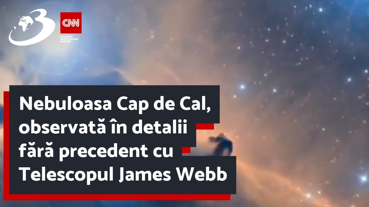 Nebuloasa Cap de Cal, observată în detalii fără precedent cu Telescopul ...