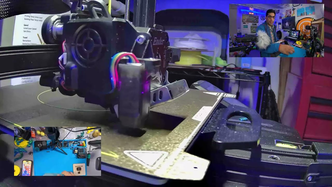 MatterHackers' Mascot Phil A Ment - 3d printing live - YouTube