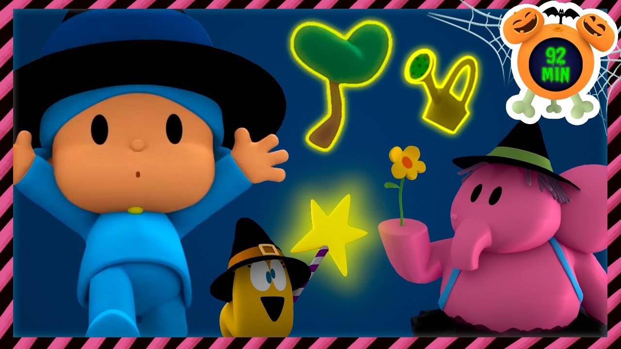 🧙‍♀️ POCOYO in ENGLISH - HORROR STORIES: Witch Elly's Wand [92 min] Full Episodes |VIDEOS ...